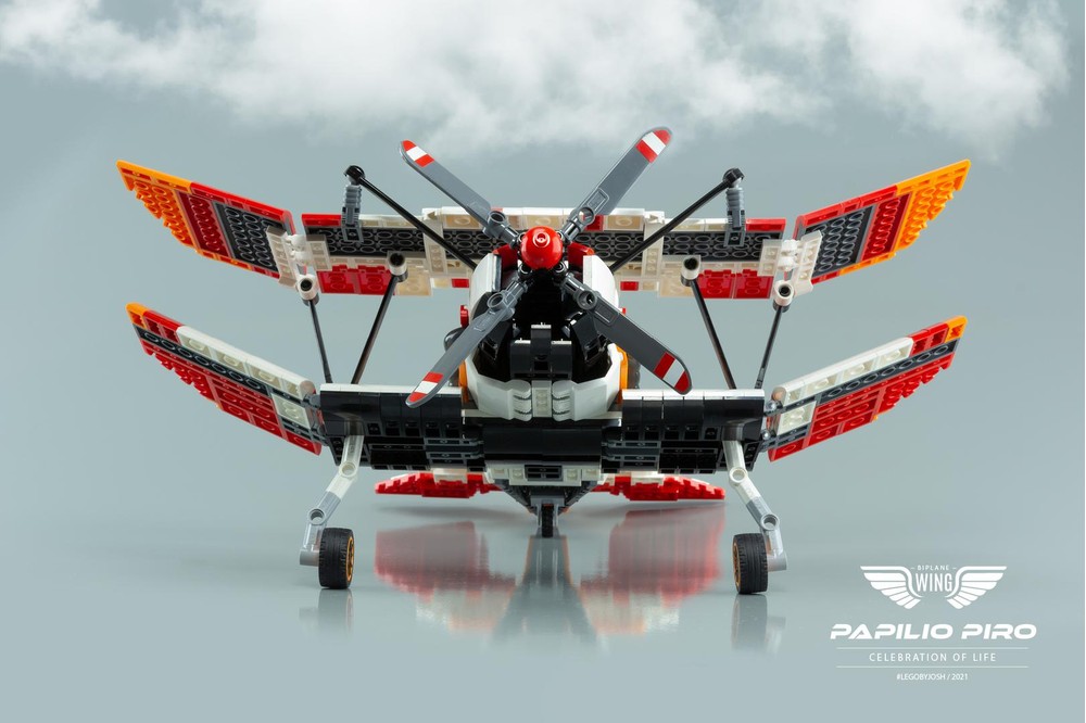 LEGO MOC Papilio Piro by CarCube | Rebrickable - Build with LEGO