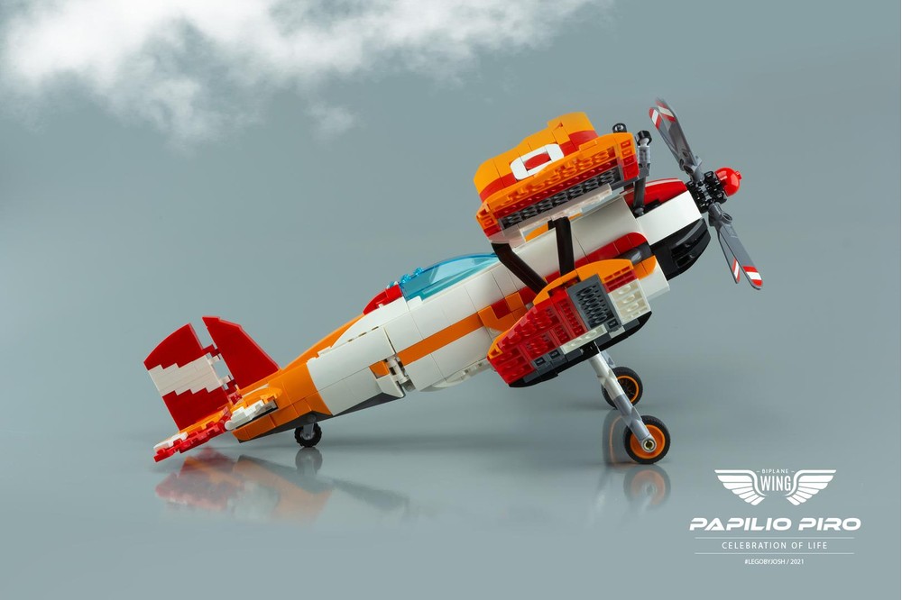 LEGO MOC Papilio Piro by CarCube | Rebrickable - Build with LEGO