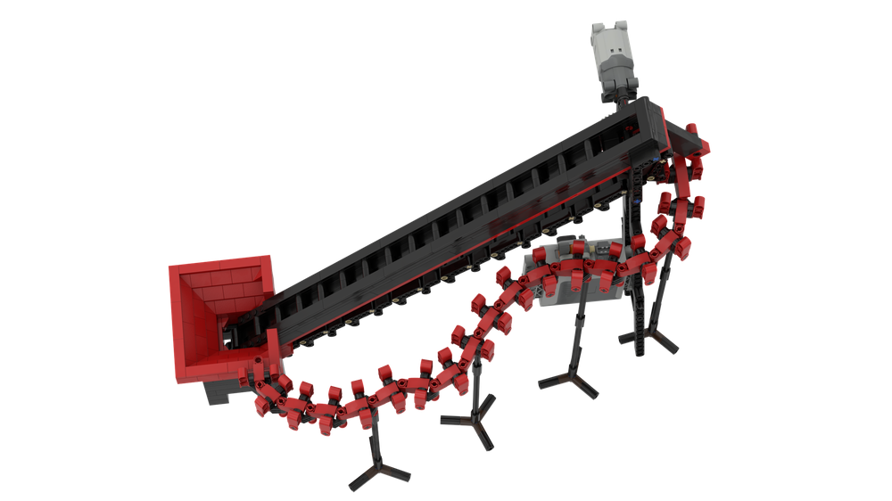 Lego Moc Conveyor By Brickeric Rebrickable Build With Lego