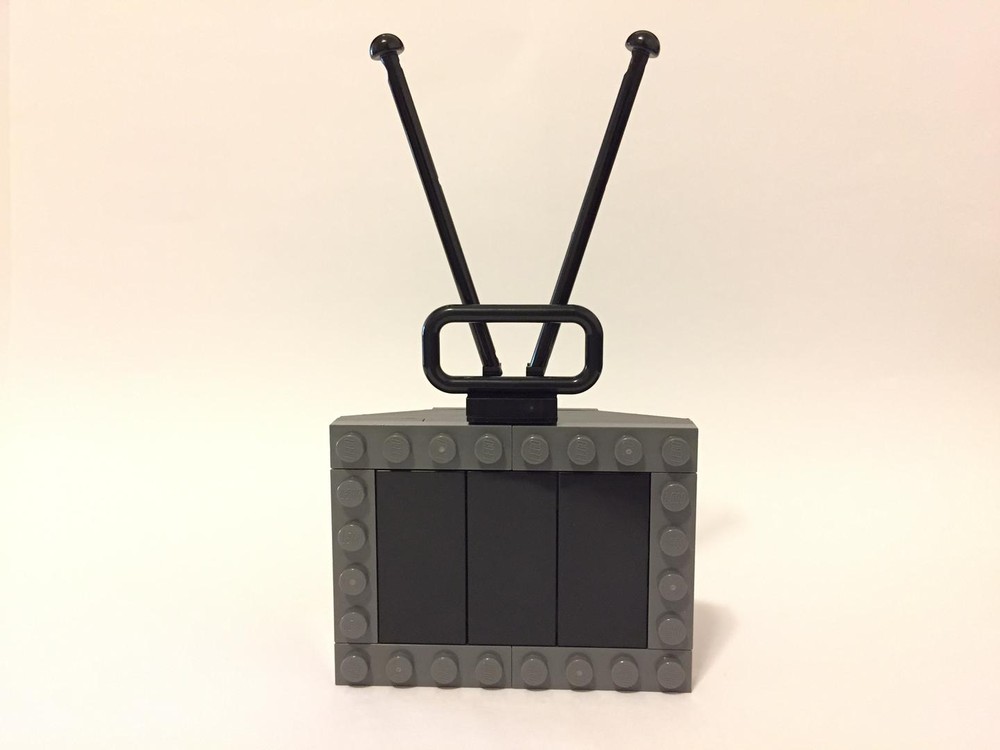 LEGO MOC 76047 CRT TV by Renaissance | Rebrickable - Build with LEGO
