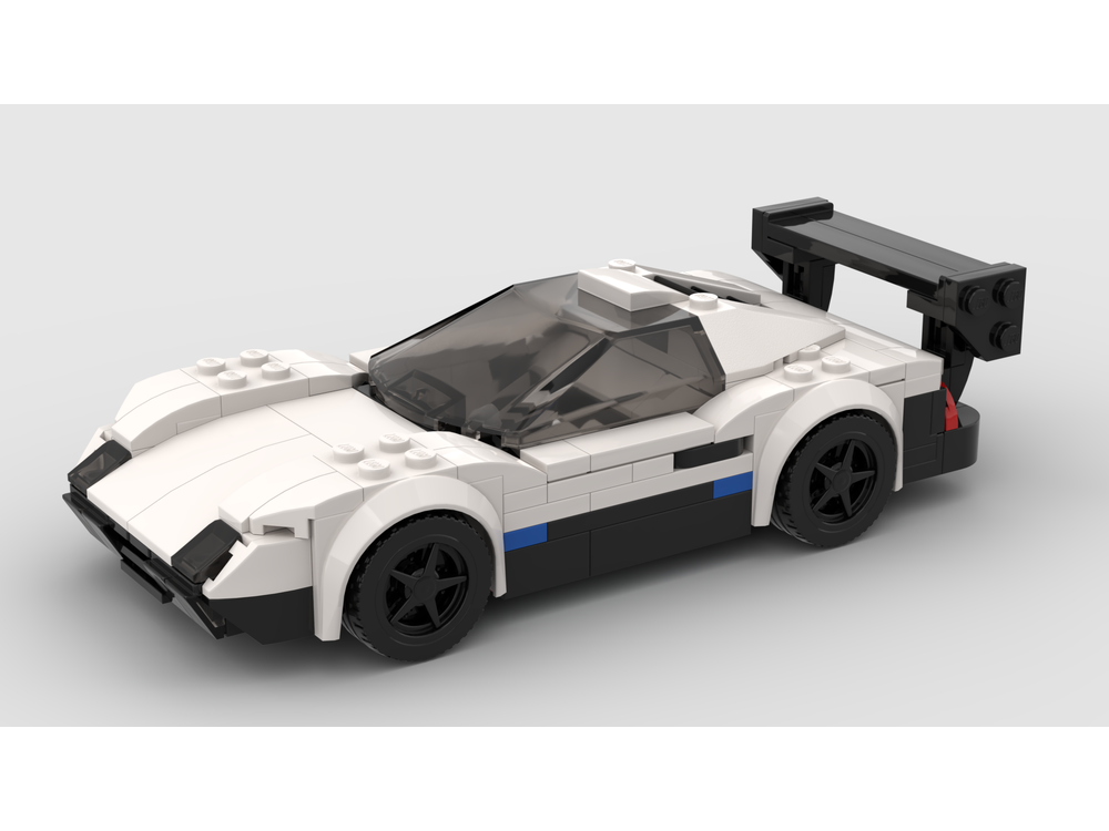 LEGO MOC-89811 75895 + 76900 - Retro Racer by Sato Bricks | Rebrickable ...