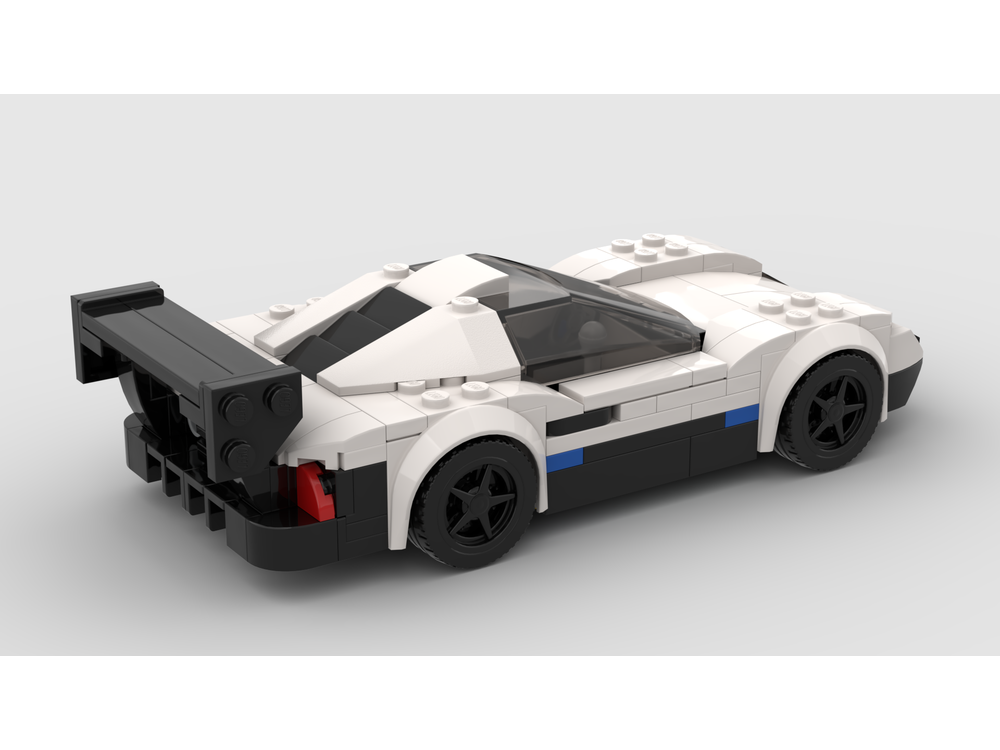 LEGO MOC-89811 75895 + 76900 - Retro Racer by Sato Bricks | Rebrickable ...