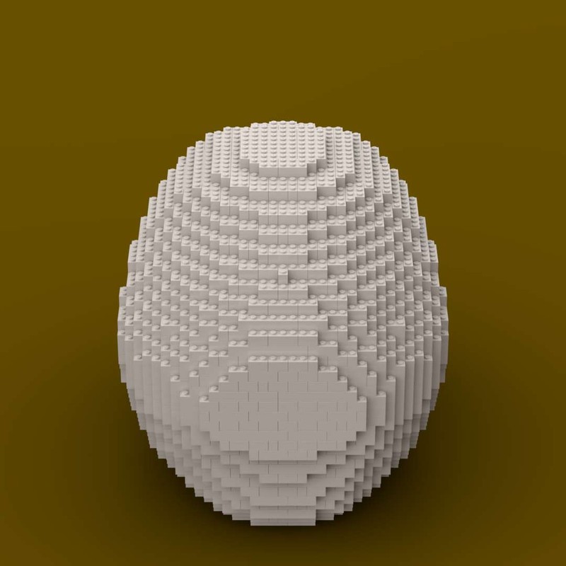 LEGO MOC Skull by otterbournelego | Rebrickable - Build with LEGO