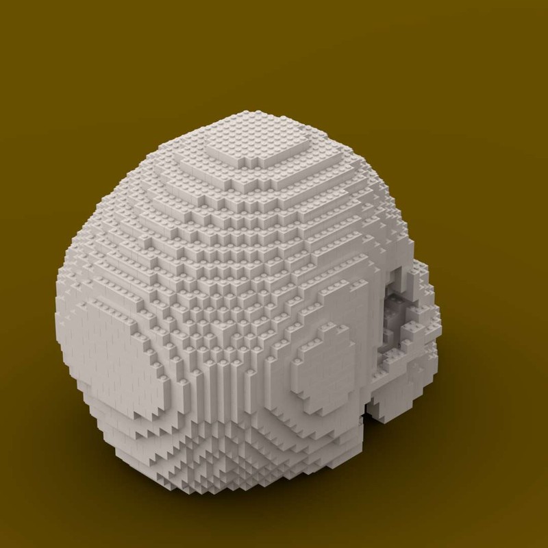 LEGO MOC Skull by otterbournelego | Rebrickable - Build with LEGO