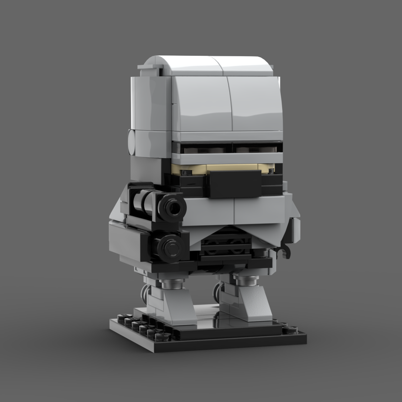 LEGO MOC BHZ007 - Classic RoboCop by TOMnBRICKZ | Rebrickable - Build ...