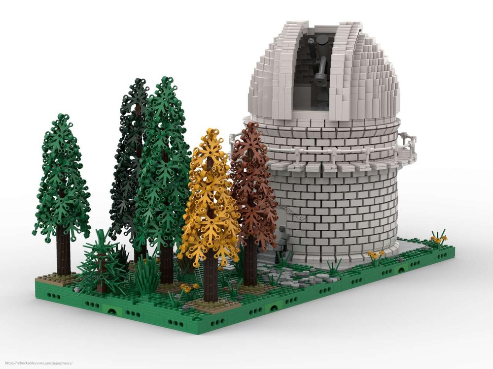LEGO MOC Observatory by jepaz | Rebrickable - Build with LEGO