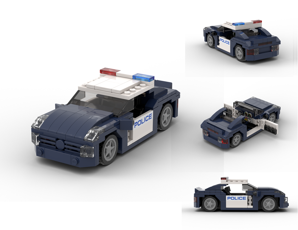 LEGO MOC Police Interceptor 7-wide by nor-cal customs | Rebrickable ...