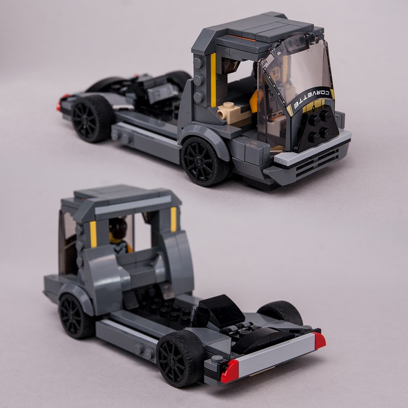 LEGO MOC 76903 Stock Euro Truck by Keep On Bricking | Rebrickable ...