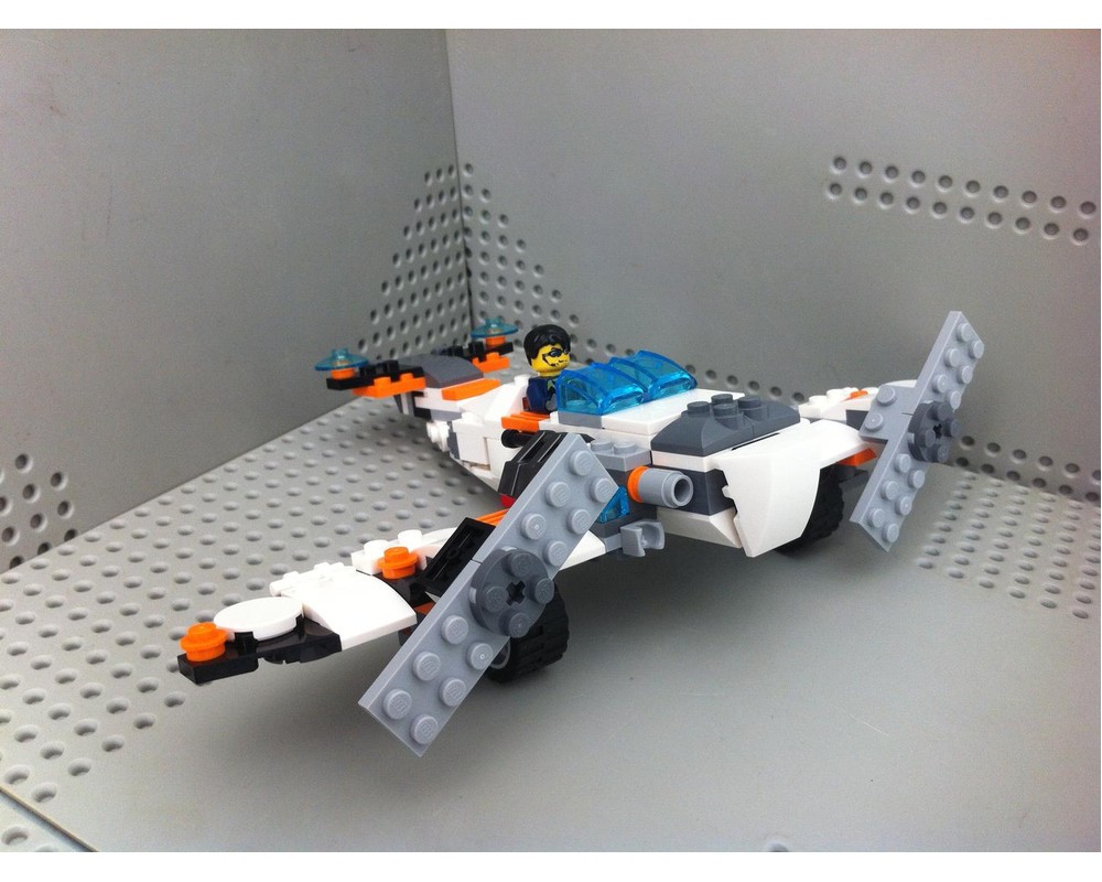 LEGO MOC-8995 31034 Propeller Plane (Creator > Basic Model > Airport ...