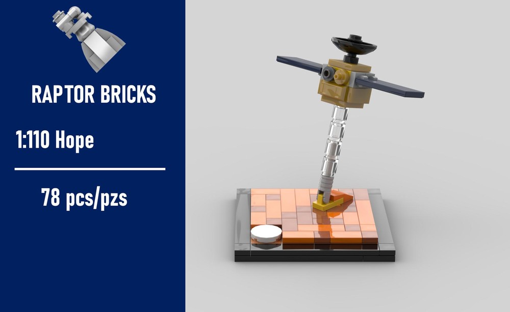 LEGO MOC 1:110 Hope by RAPTOR BRICKS | Rebrickable - Build with LEGO
