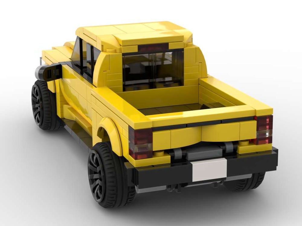 LEGO MOC Toy Tundra - Yellow - 8 Stud Speed Champions by IBrickedItUp ...