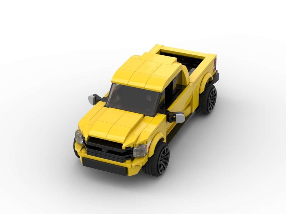 LEGO MOC Toy Tundra - Yellow - 8 Stud Speed Champions by IBrickedItUp ...
