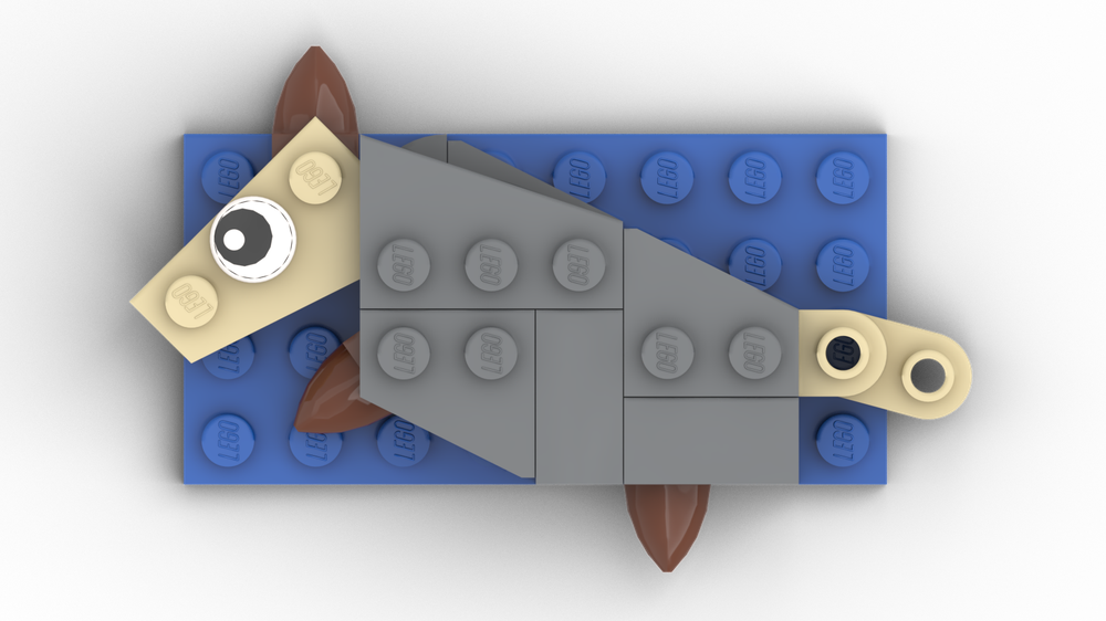 LEGO MOC Armadillo by 2in1 | Rebrickable - Build with LEGO