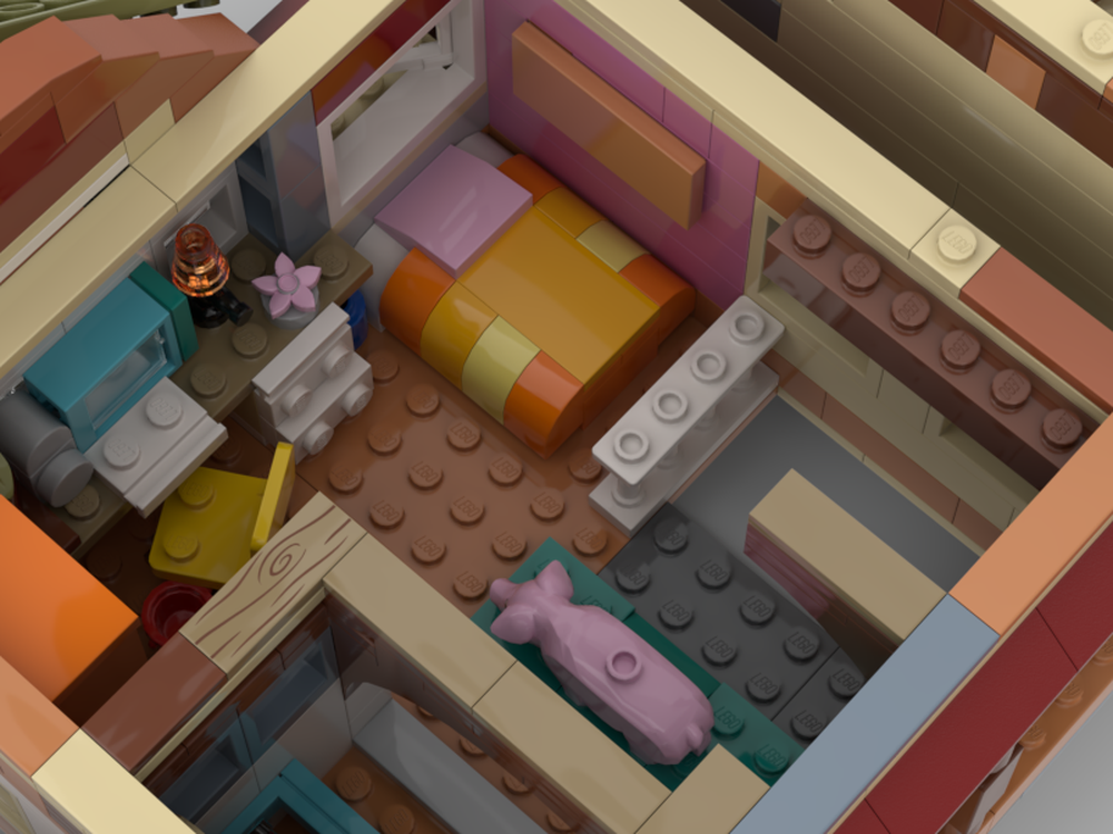 LEGO MOC Burrow Brownstone- Alternate Build of Attack on the Burrow ...