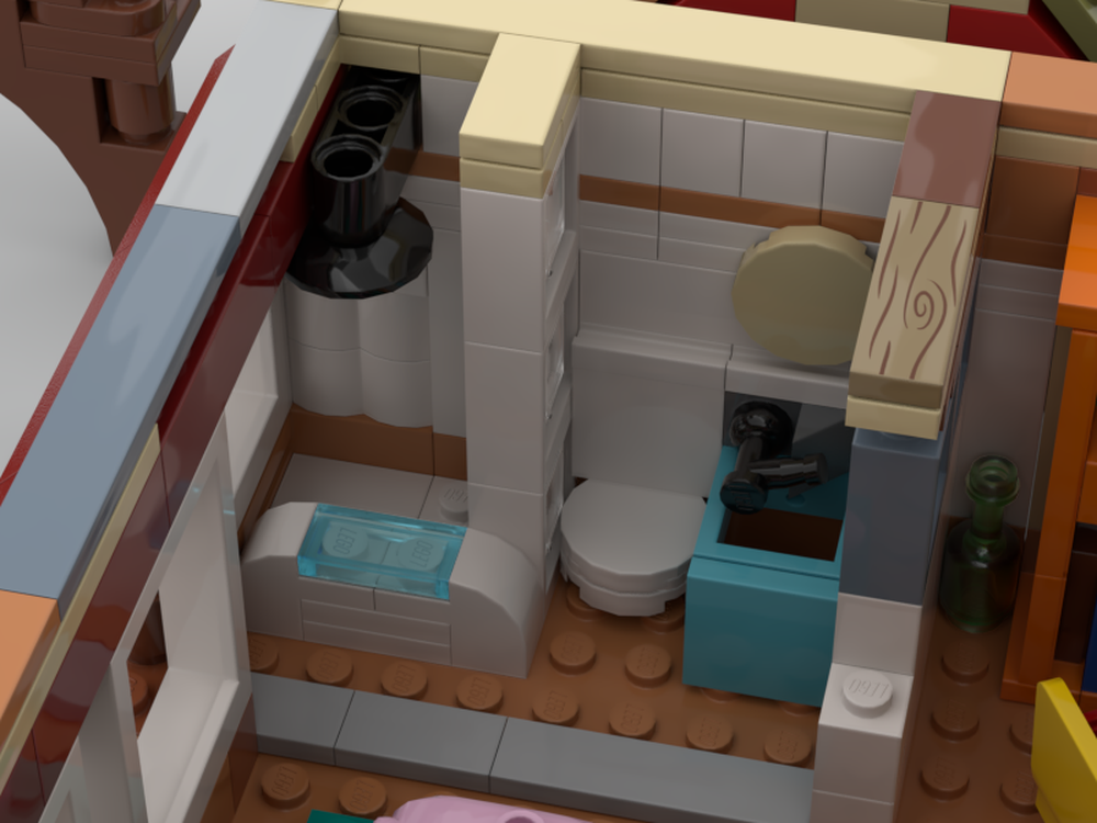 LEGO MOC Burrow Brownstone- Alternate Build of Attack on the Burrow ...