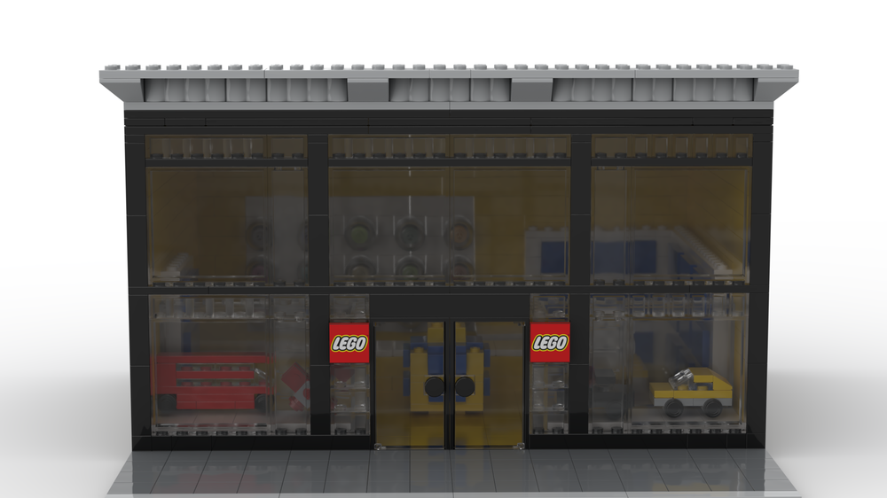 LEGO MOC Modular Lego Store by LukeandHisLego | Rebrickable - Build ...