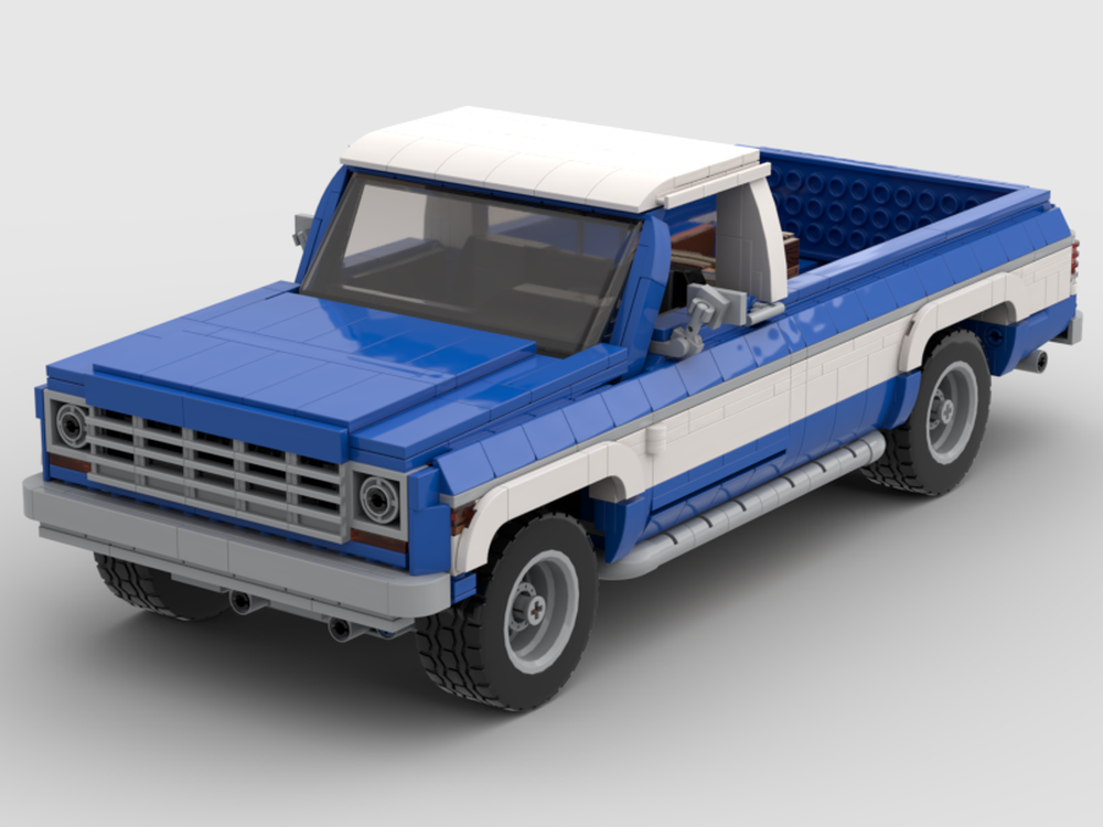 LEGO MOC Chevrolet K10 Silverado 1978 by Jeka_Jackson | Rebrickable ...