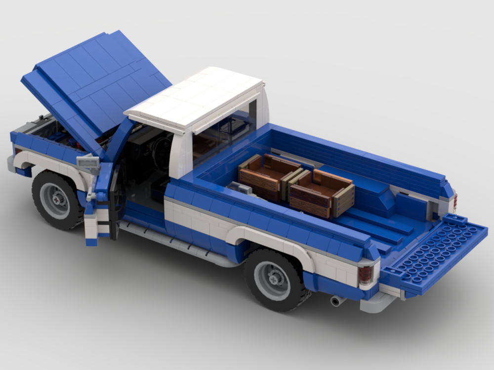 LEGO MOC Chevrolet K10 Silverado 1978 by Jeka_Jackson | Rebrickable ...