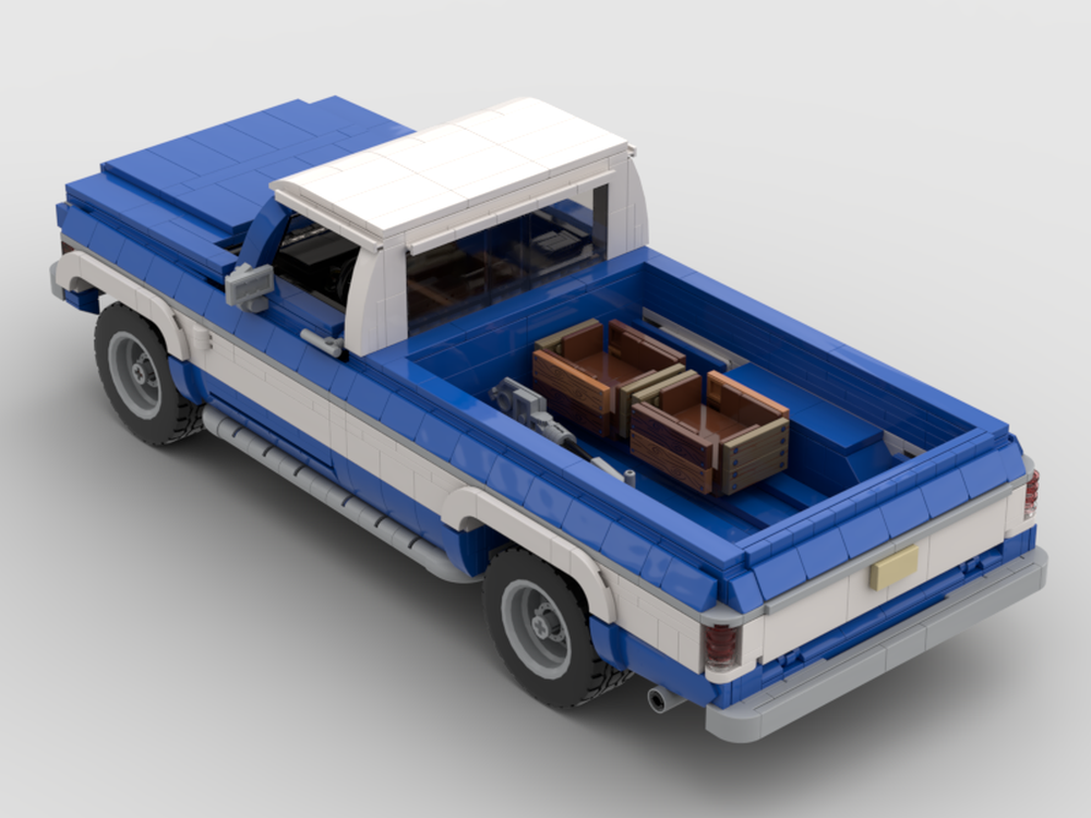 LEGO MOC Chevrolet K10 Silverado 1978 by Jeka_Jackson | Rebrickable ...