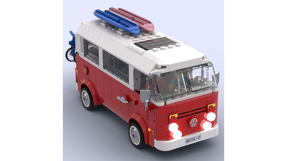 LEGO MOC MOCturnal VW T2 Microbus / Minivan / Camper / Combi by ...