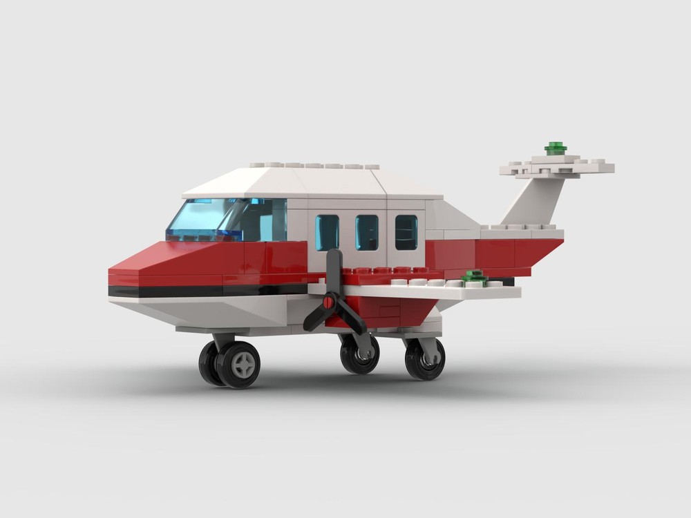 LEGO MOC Small Airplane by Celeri | Rebrickable - Build with LEGO