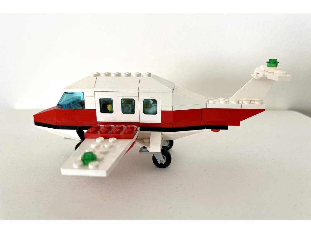 LEGO MOC Small Airplane by Celeri | Rebrickable - Build with LEGO