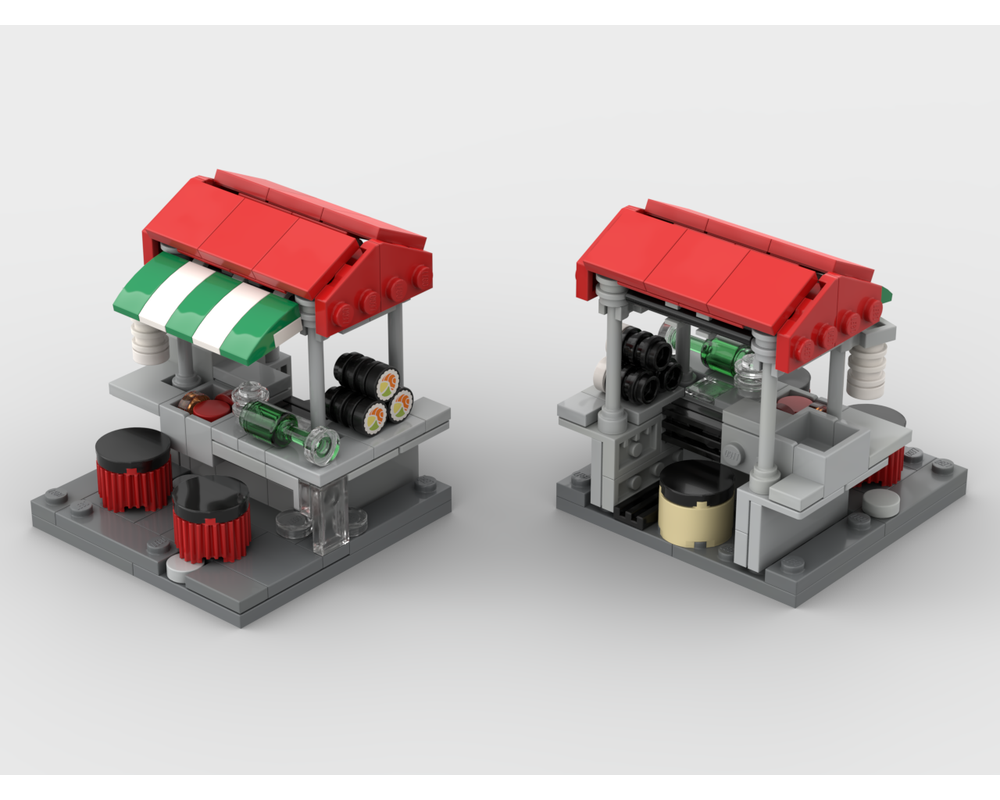 LEGO MOC korea snak cart vignette by balmiteblock | Rebrickable - Build ...
