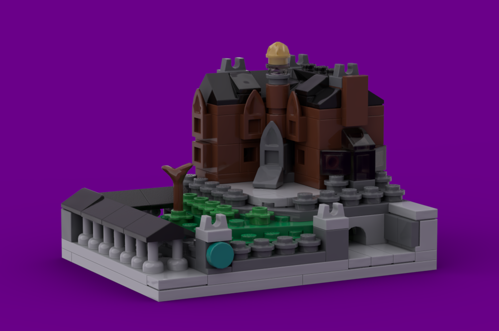 LEGO MOC Florida Ghost House by kennyneal | Rebrickable - Build with LEGO