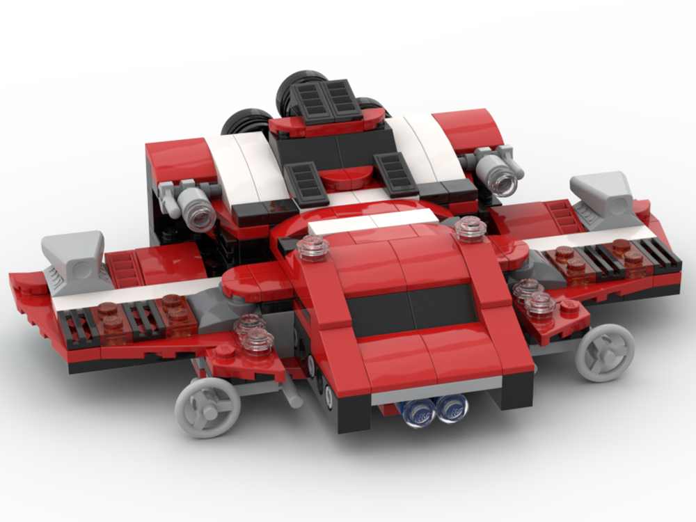 LEGO MOC 31100 x2 Spaceship by ace209 | Rebrickable - Build with LEGO