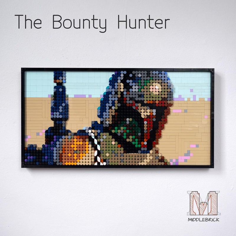 Lego Moc The Bounty Hunter By Themiddlebrick Rebrickable Build With