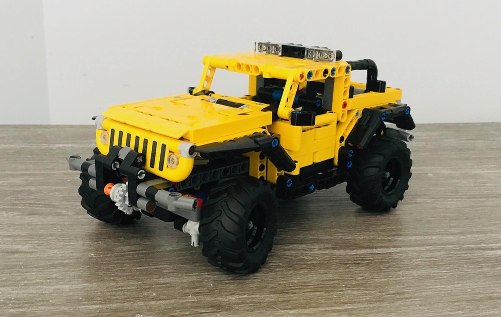 LEGO MOC 42122 Jeep Wrangler simple MOD by BEAR MOCS | Rebrickable ...
