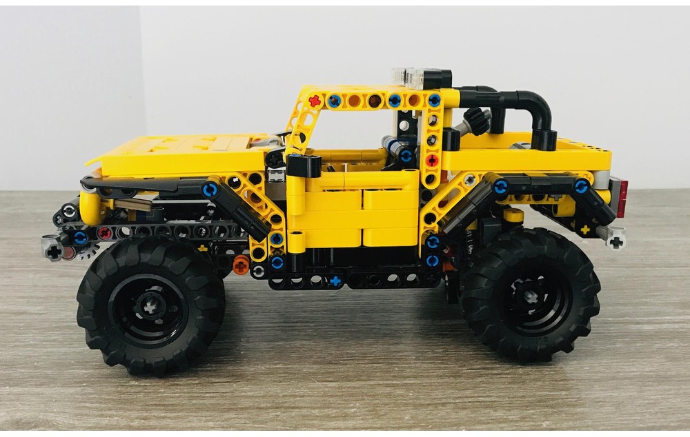 LEGO MOC 42122 Jeep Wrangler simple MOD by BEAR MOCS | Rebrickable ...
