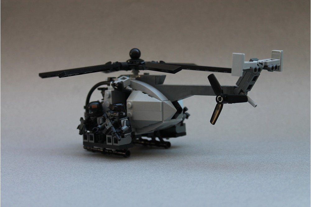 LEGO MOC MH6 Little Bird by Somerslego | Rebrickable - Build with LEGO
