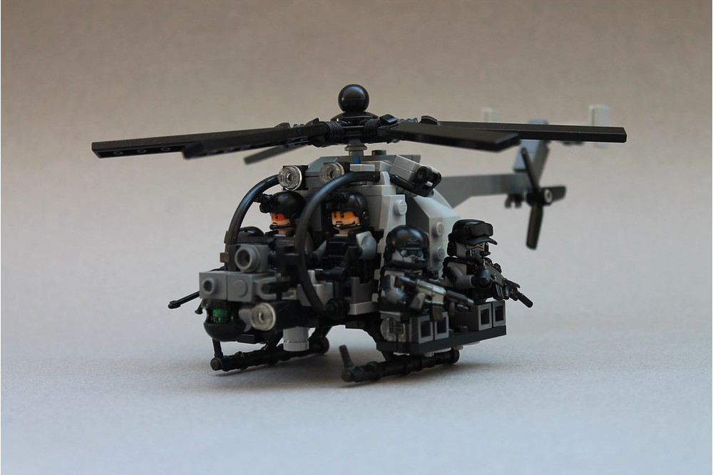 LEGO MOC MH6 Little Bird by Somerslego | Rebrickable - Build with LEGO