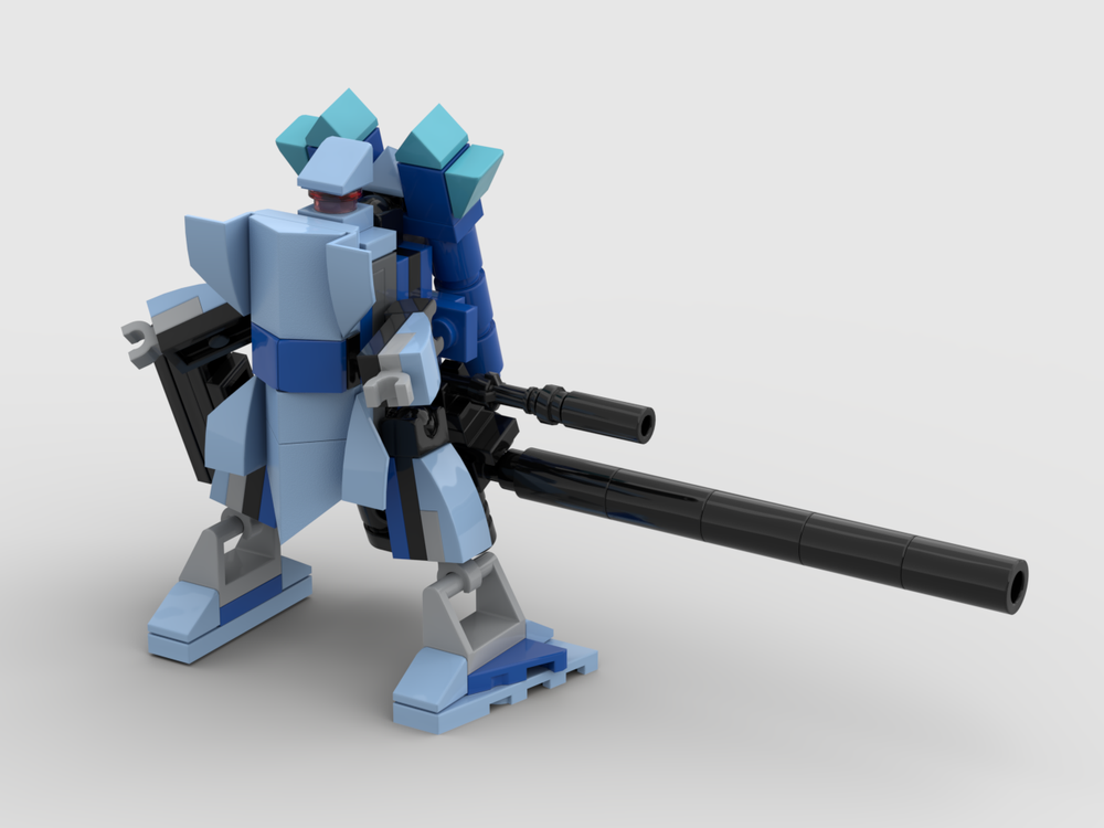 LEGO MOC Mecha - blue by Buyou | Rebrickable - Build with LEGO