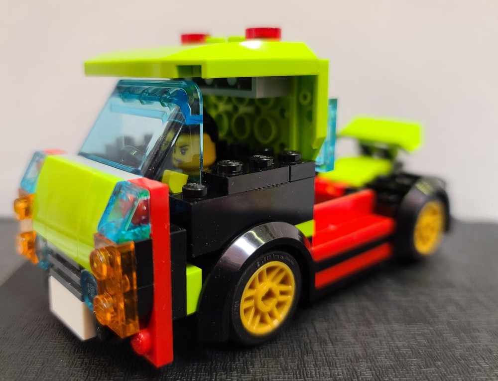 LEGO MOC 60258 Lime TRUCK by xlash0909 | Rebrickable - Build with LEGO