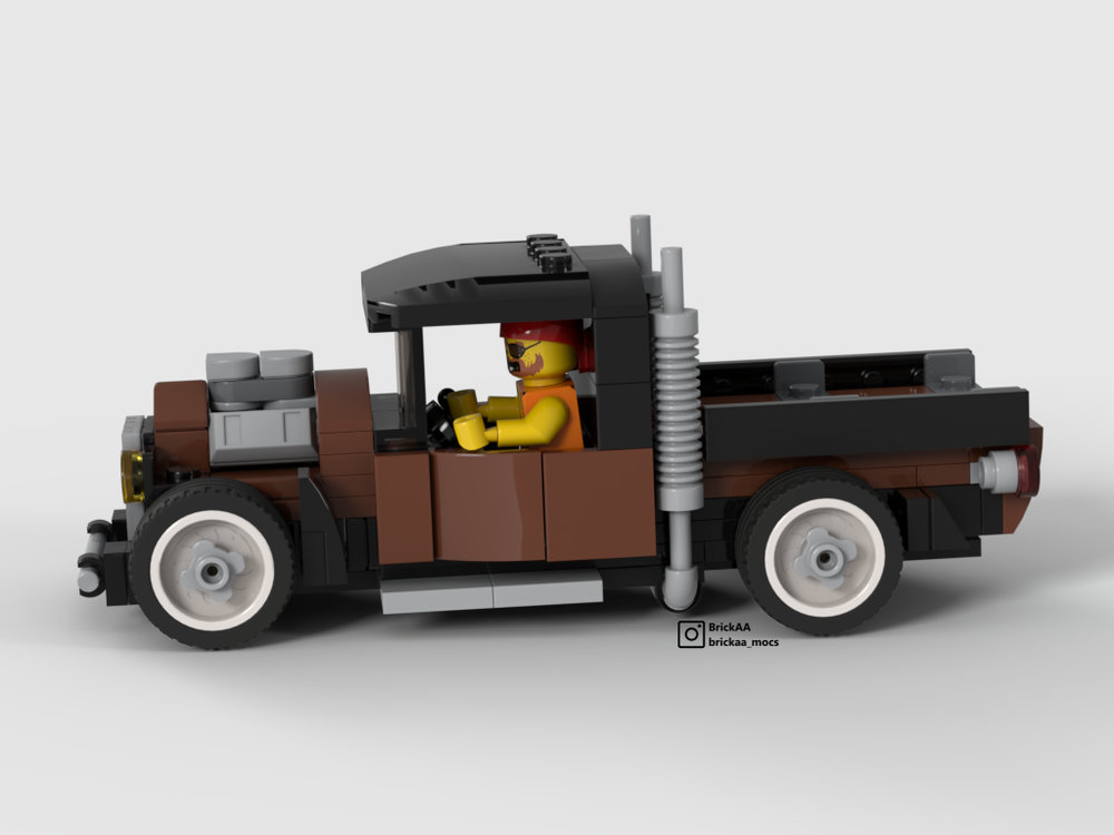LEGO MOC Hot Rod by BrickAA | Rebrickable - Build with LEGO