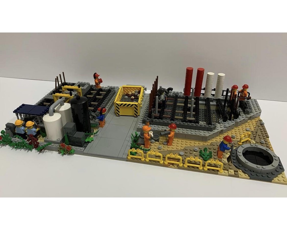 LEGO MOC Construction site by Legomodernist | Rebrickable - Build with LEGO