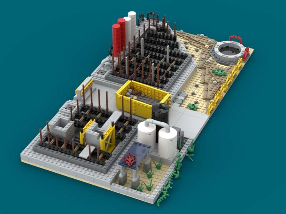 LEGO MOC Construction site by Legomodernist | Rebrickable - Build with LEGO