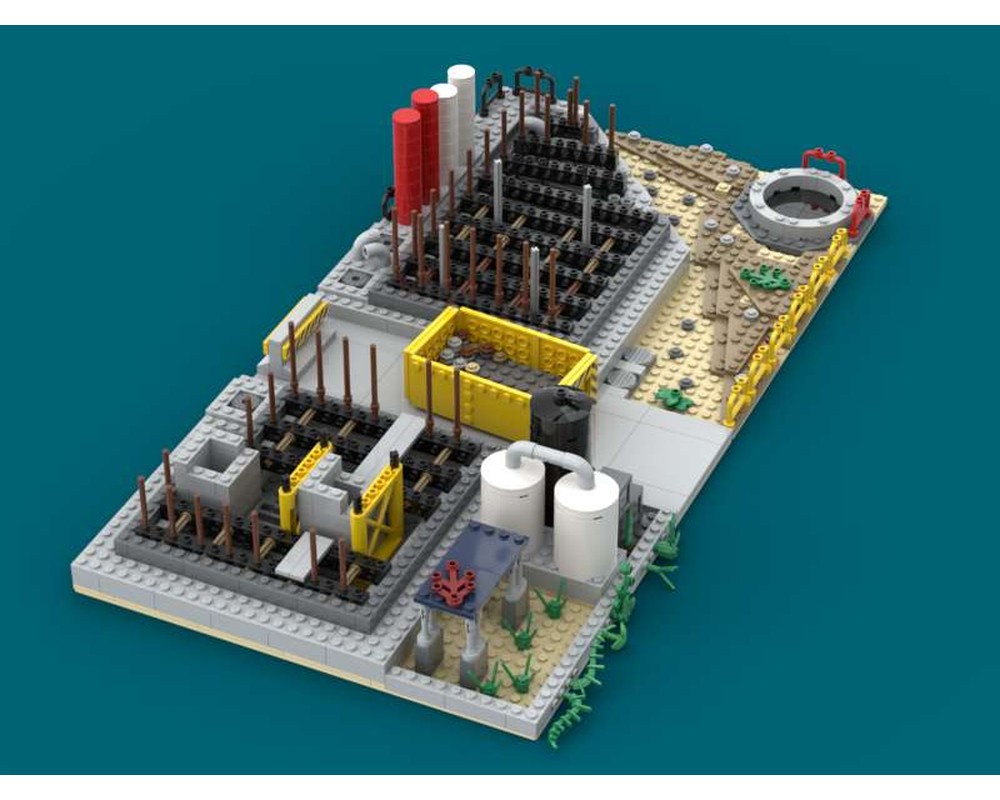 LEGO MOC Construction site by Legomodernist | Rebrickable - Build with LEGO