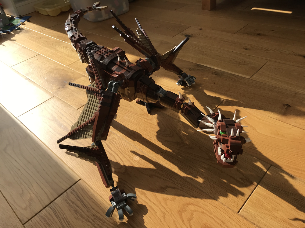 LEGO MOC Dragon (Wyvern) by tomclarke | Rebrickable - Build with LEGO