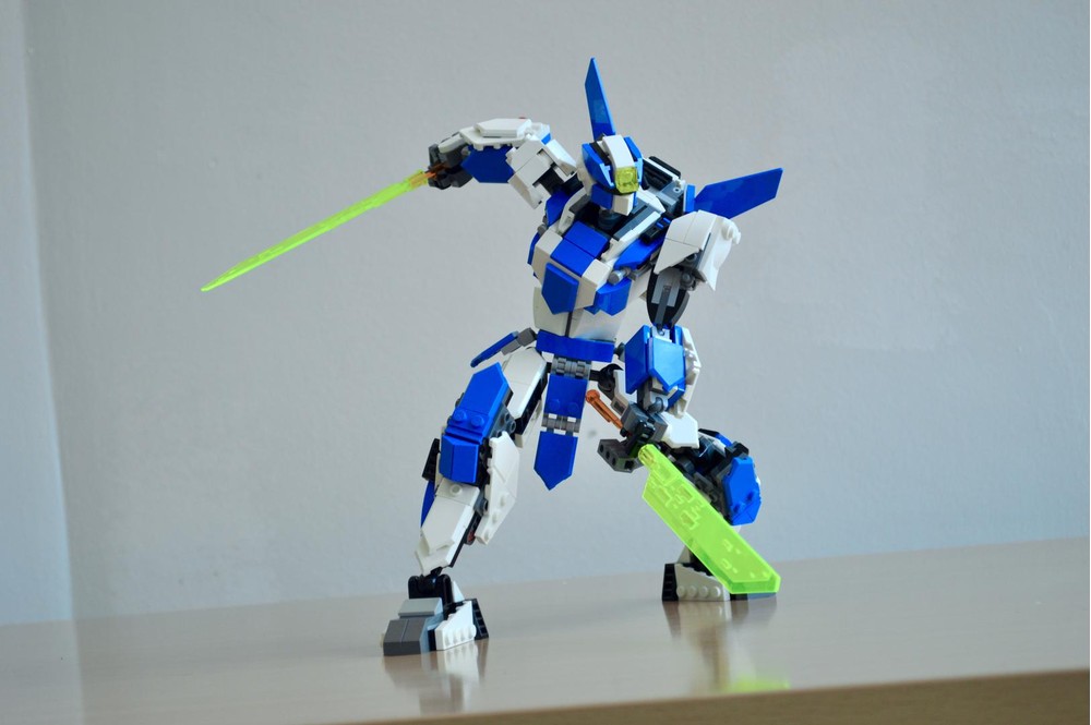 LEGO MOC Vanilla Blue by Ransom_Fern | Rebrickable - Build with LEGO