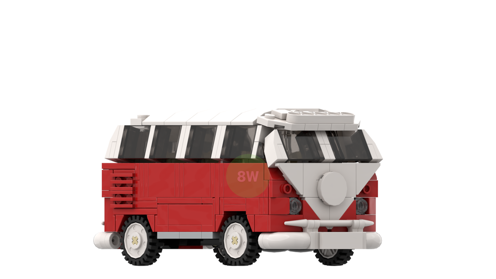 LEGO MOC Volkswagen T1 by 8wideisbetter | Rebrickable - Build with LEGO