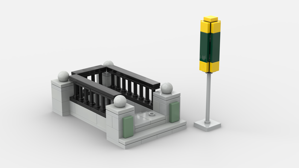 LEGO MOC metro exit by balmiteblock | Rebrickable - Build with LEGO