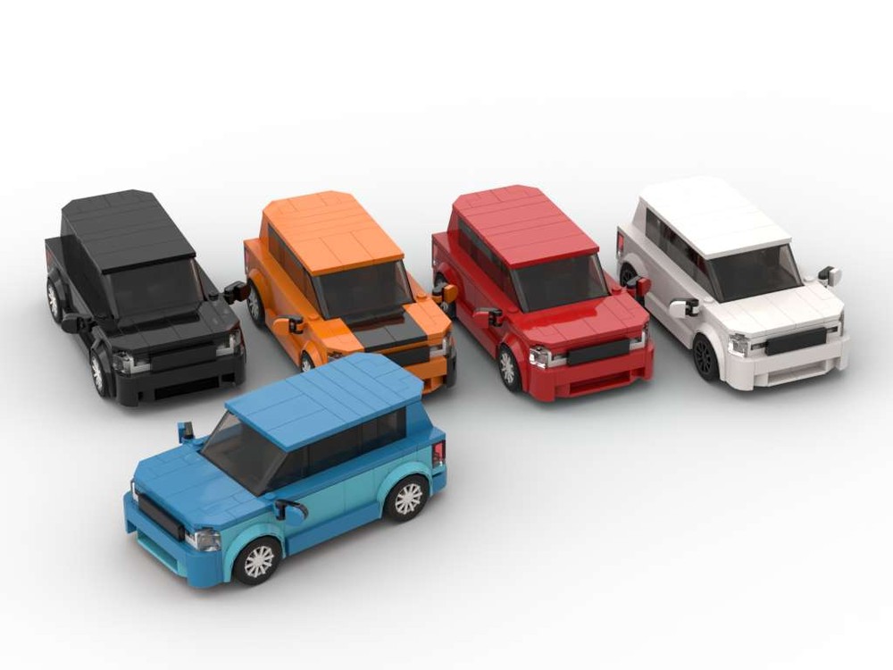LEGO MOC Scion xB - Set of Five Colors - 8 Stud Speed Champions by ...