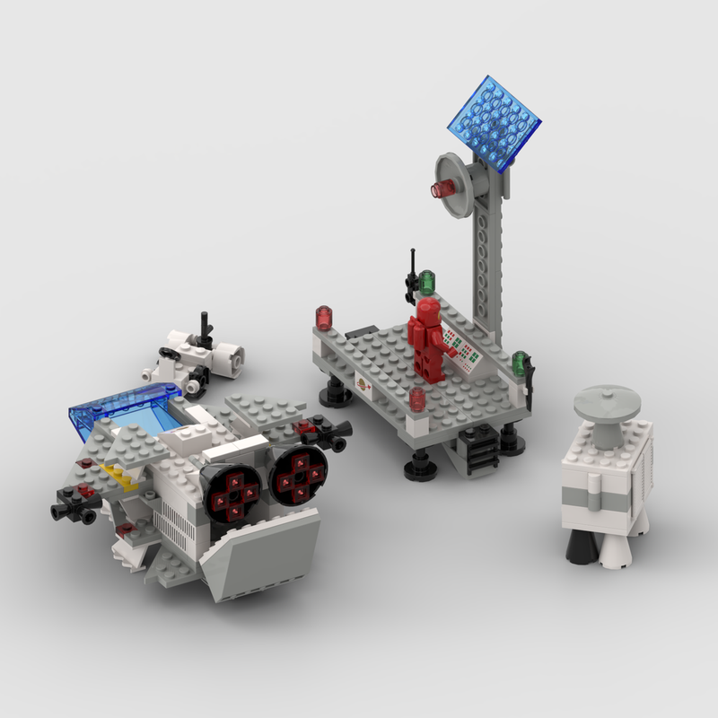 LEGO MOC 6929 Science Station by DrewG | Rebrickable - Build with LEGO