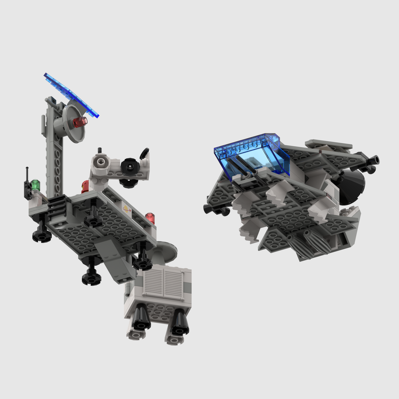 LEGO MOC 6929 Science Station by DrewG | Rebrickable - Build with LEGO