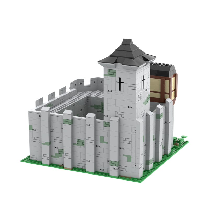 LEGO MOC Medieval outpost by xerabrick | Rebrickable - Build with LEGO