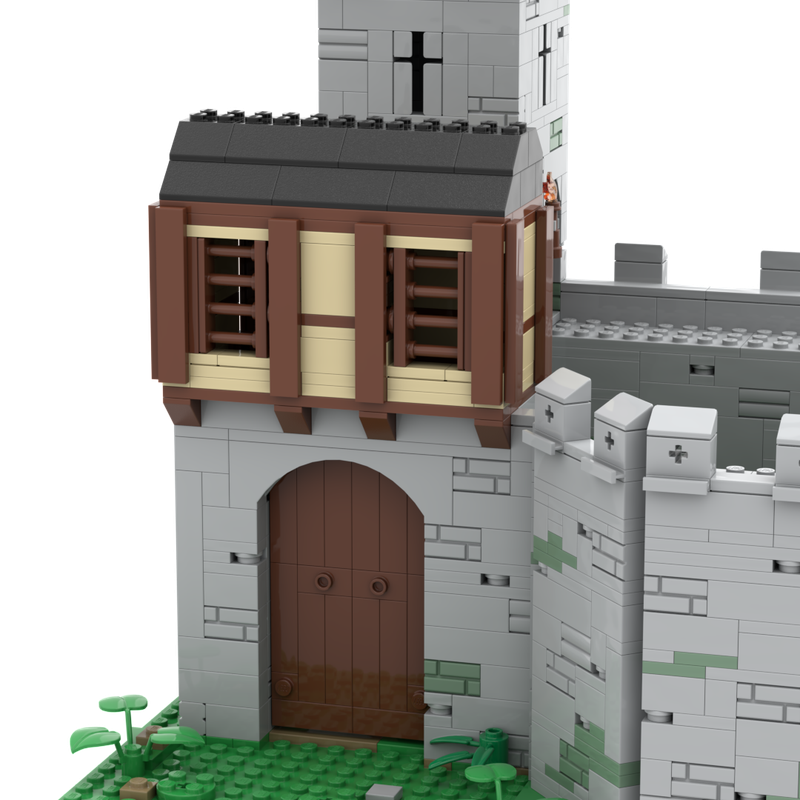 LEGO MOC Medieval outpost by xerabrick | Rebrickable - Build with LEGO