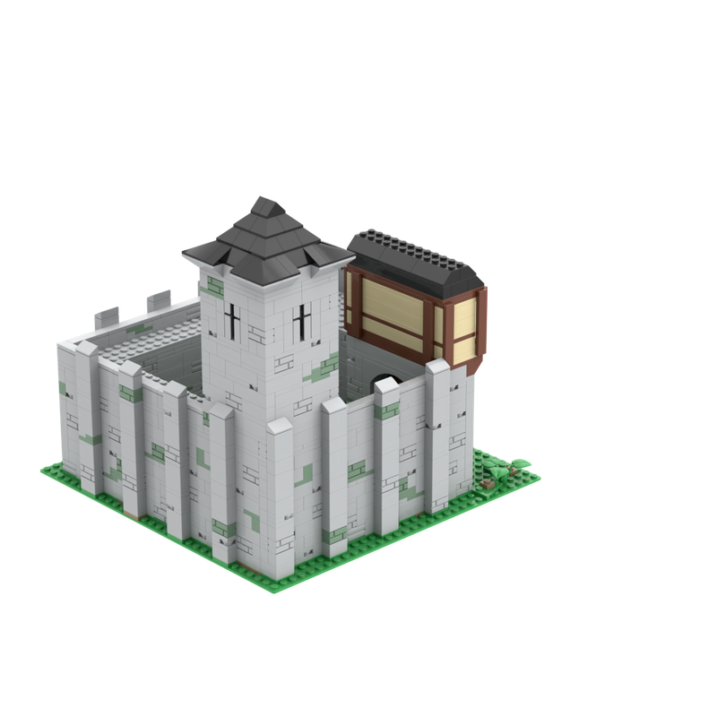 LEGO MOC Medieval outpost by xerabrick | Rebrickable - Build with LEGO